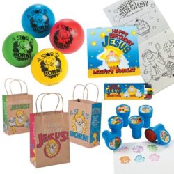 Happy Birthday Baby Jesus, Printable Christian Christmas Party for Jesus