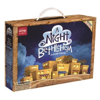 Christmas Nativity Play Scene Setters, Christmas pageant props