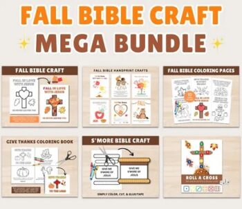 Christian Fall Craft Ideas, Sunday School Fall Crafts