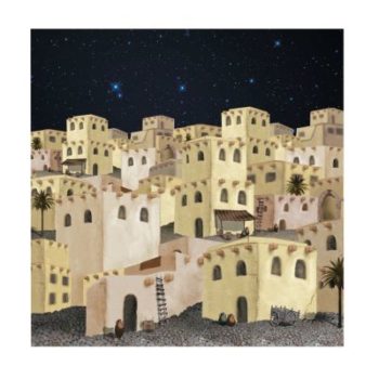 Christmas Nativity Play Scene Setters, Christmas pageant props