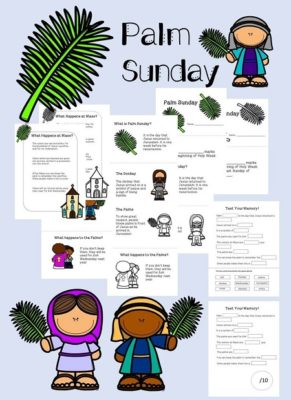 Palm Sunday Crafts, Palm Sunday Ideas Activities for Kids