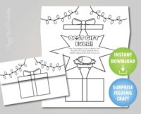 Christmas Sunday School Ideas, Printable Christmas Bible crafts