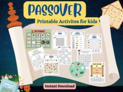 Passover Ideas Crafts, Passover Activity Kids, 10 Plagues Egypt Activities
