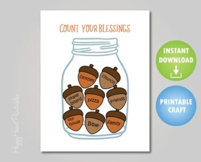 Christian Fall Craft Ideas, Sunday School Fall Crafts