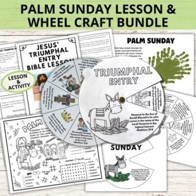 Palm Sunday Crafts, Palm Sunday Ideas Activities for Kids